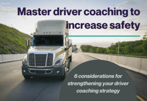 Master driver coaching to increase safety | HDVI