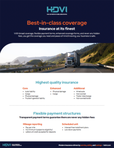 Best-in-class coverage flyer | HDVI