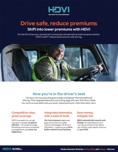 Drive safe reduce premiums | HDVI
